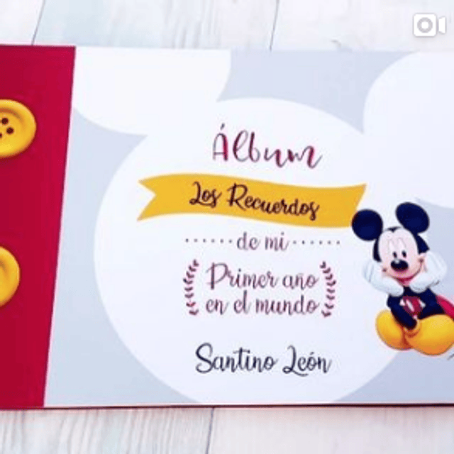 Álbum fotográfico Mi primer año