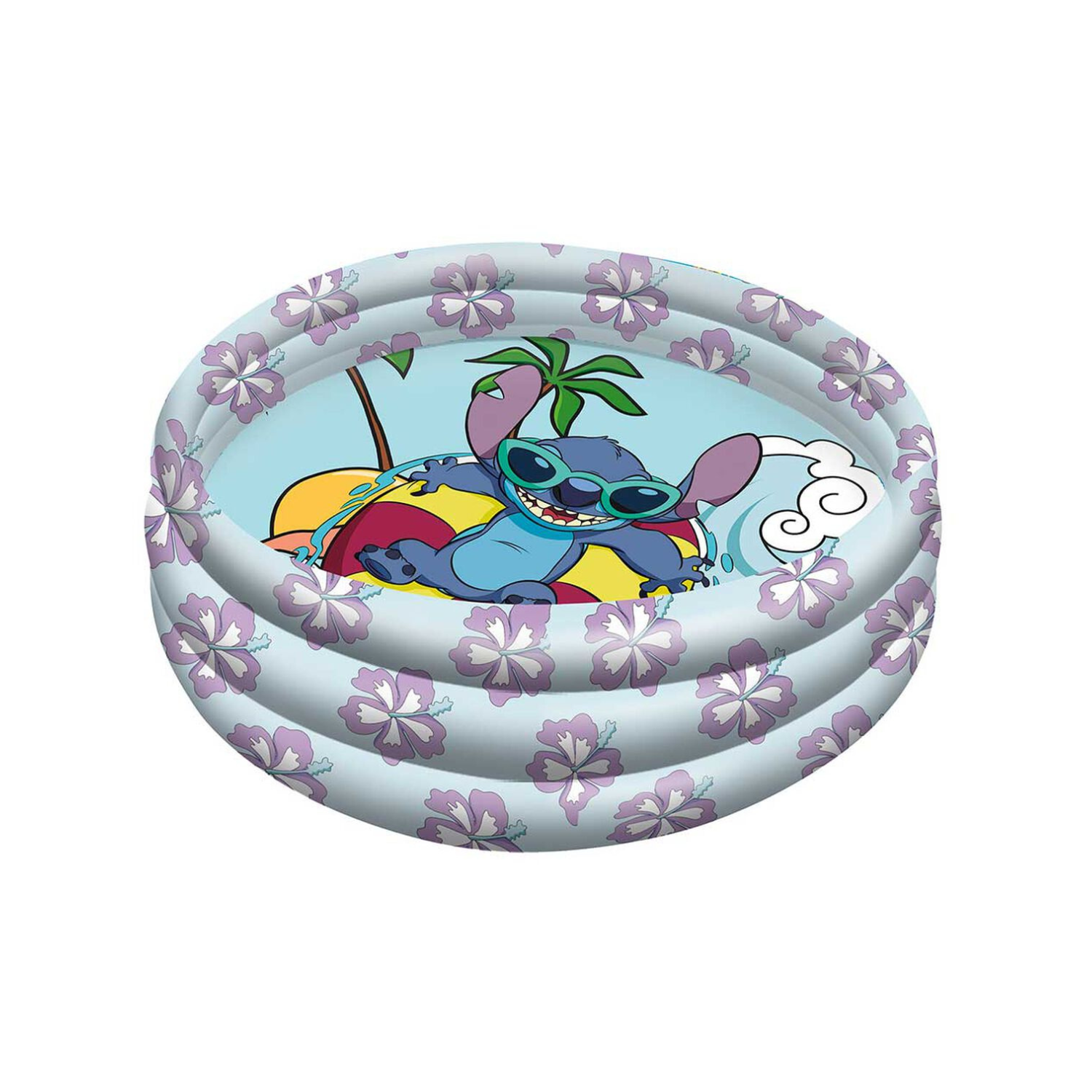 Piscina 3 Anillos 90cm Stitch