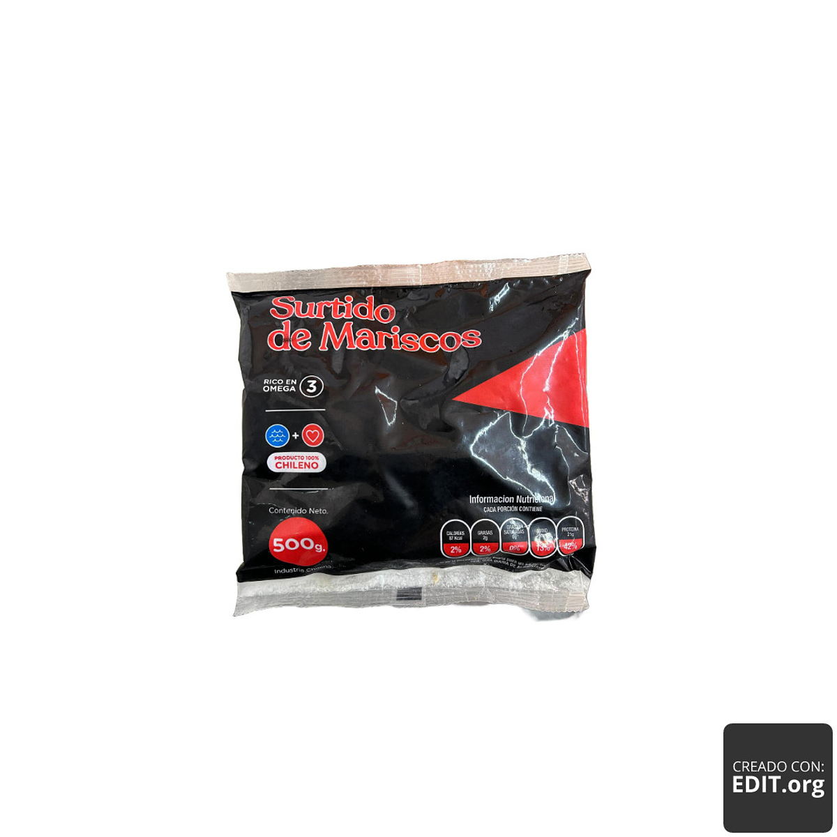 SURTIDO DE MARISCOS 500 GRS.