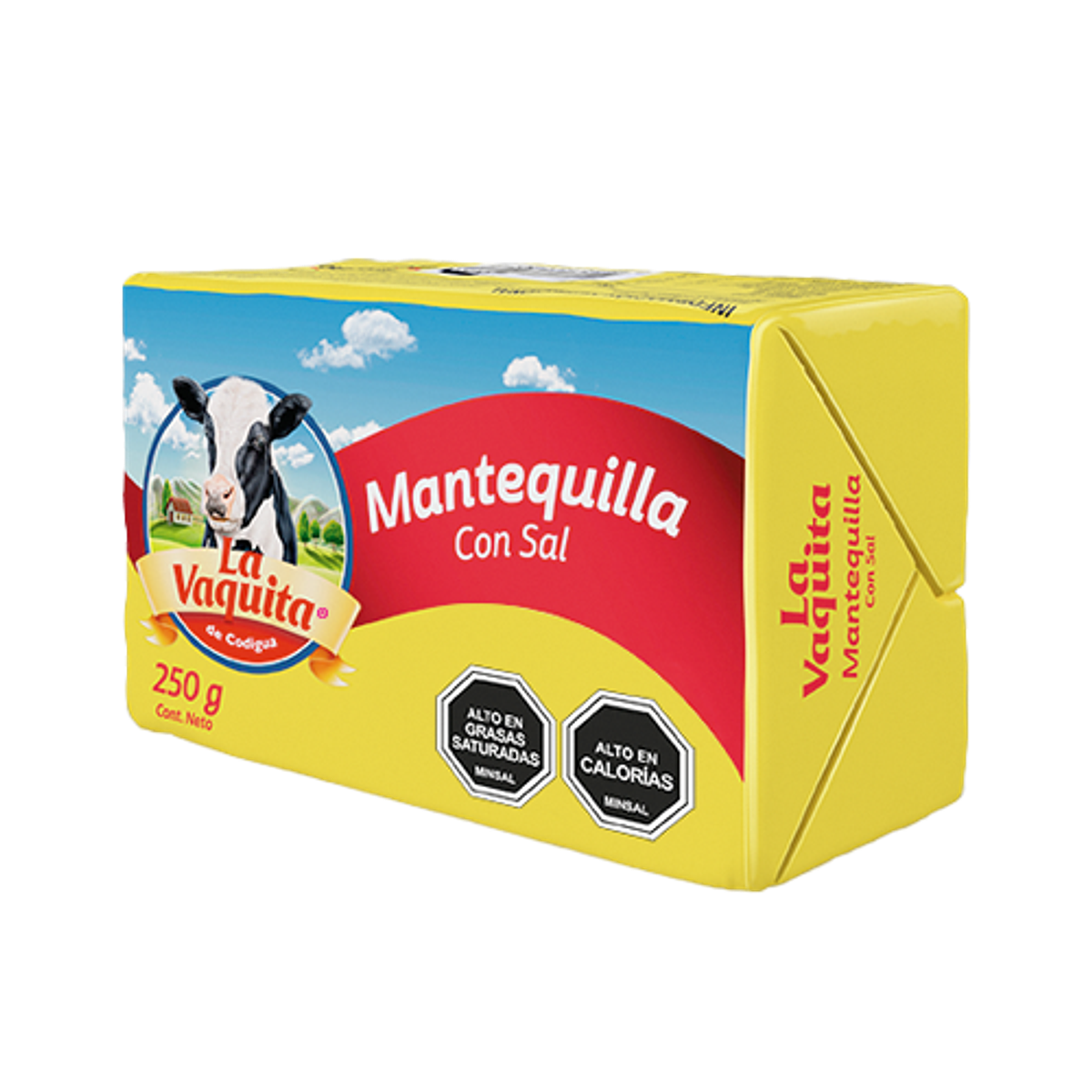 MANTEQUILLA CON SAL LA VAQUITA 250 GRS.