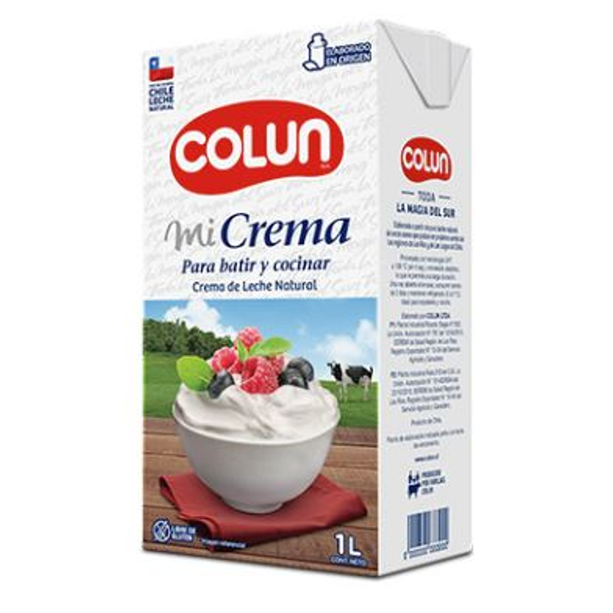 CREMA PARA BATIR Y COCINAR COLÚN 1 LITRO