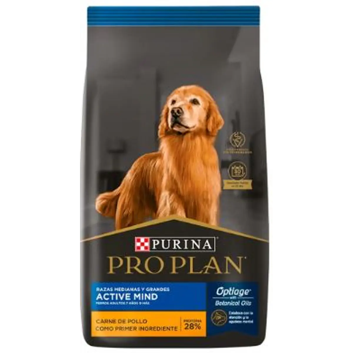 Purina Pro Plan Active Mind Razas Medianas, Grandes 15 Kilos