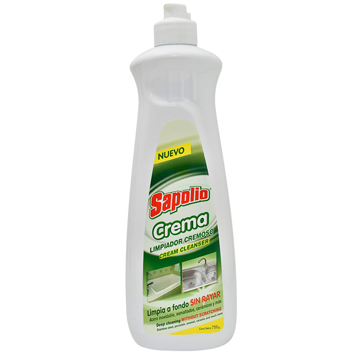 LIMPIADOR CREMOSO SAPOLIO 750 G