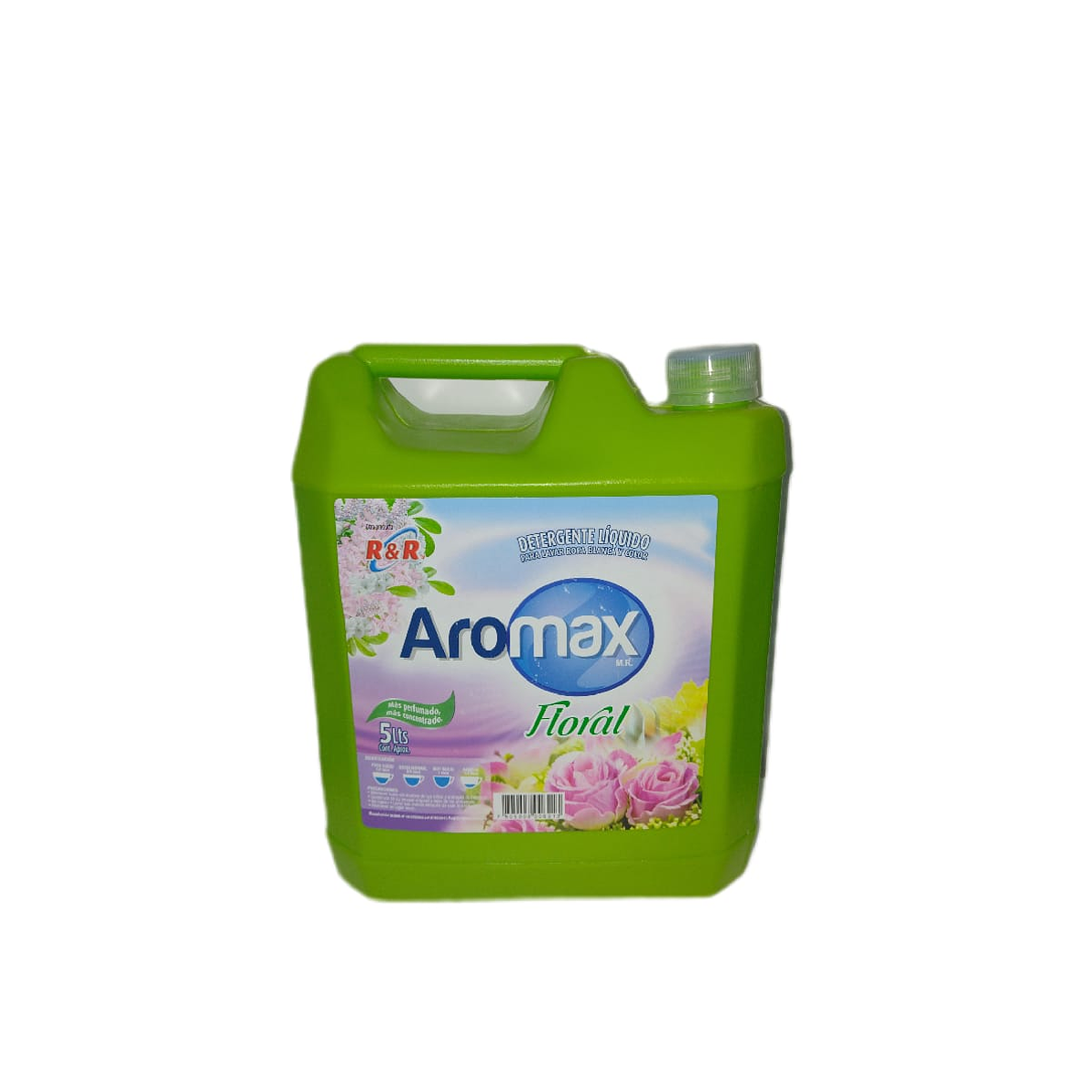 DETERGENTE LIQUIDO AROMAX AROMA FLORAL 5 LT