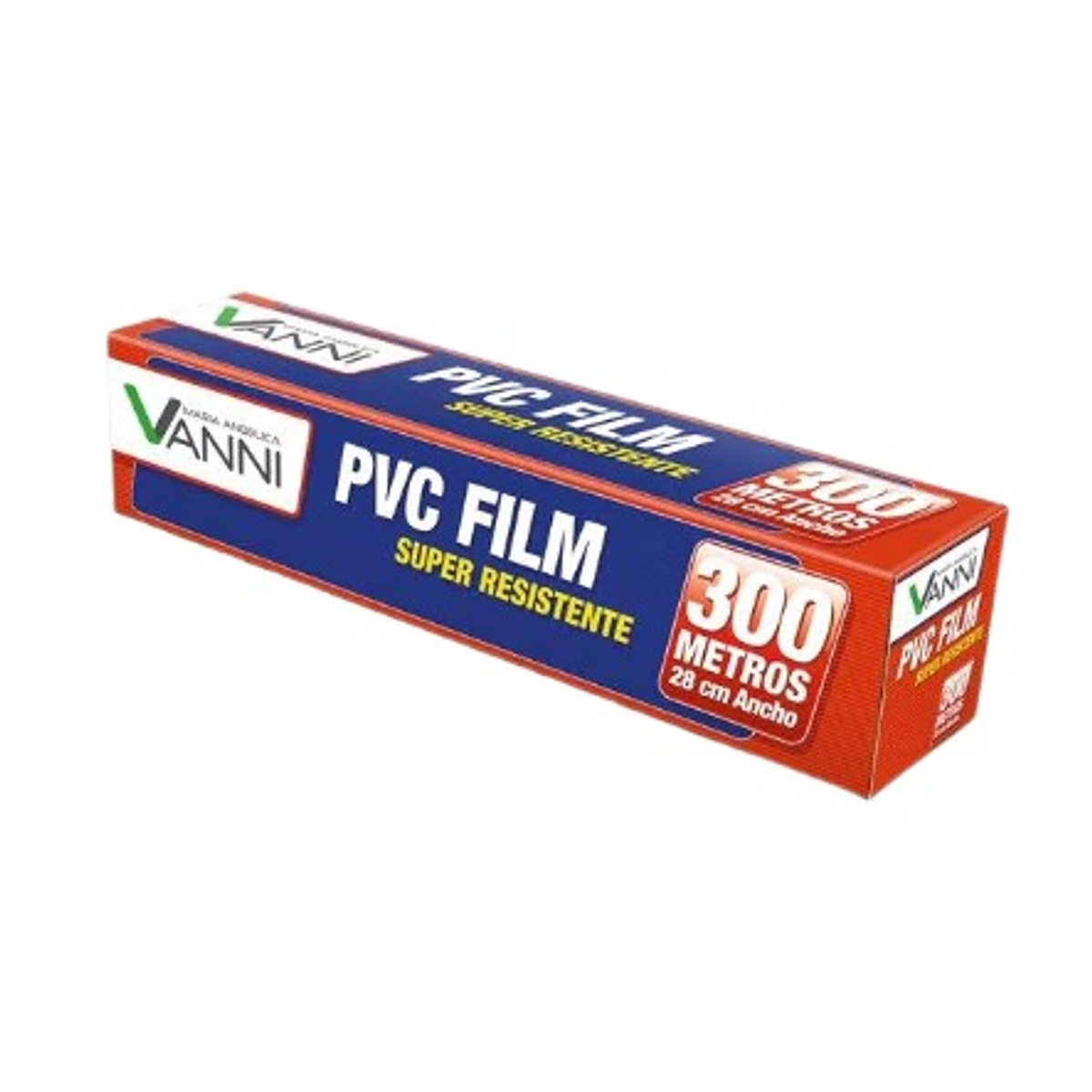 FILM PLASTICO 300 METROS CON SISTEMA AUTOCORTE VANNI