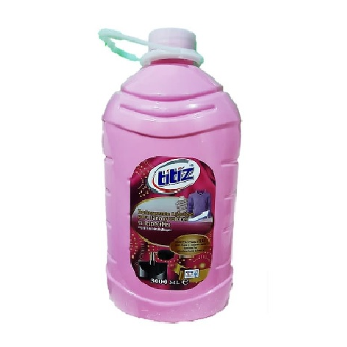 DETERGENTE LIQUIDO 3 LITROS PARA ROPA COLOR TITIZ