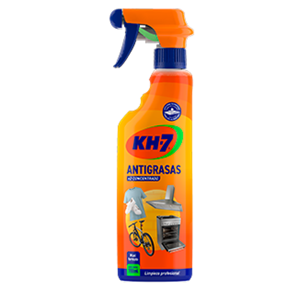 ANTIGRASAS KH7 CON GATILLO 750 ML