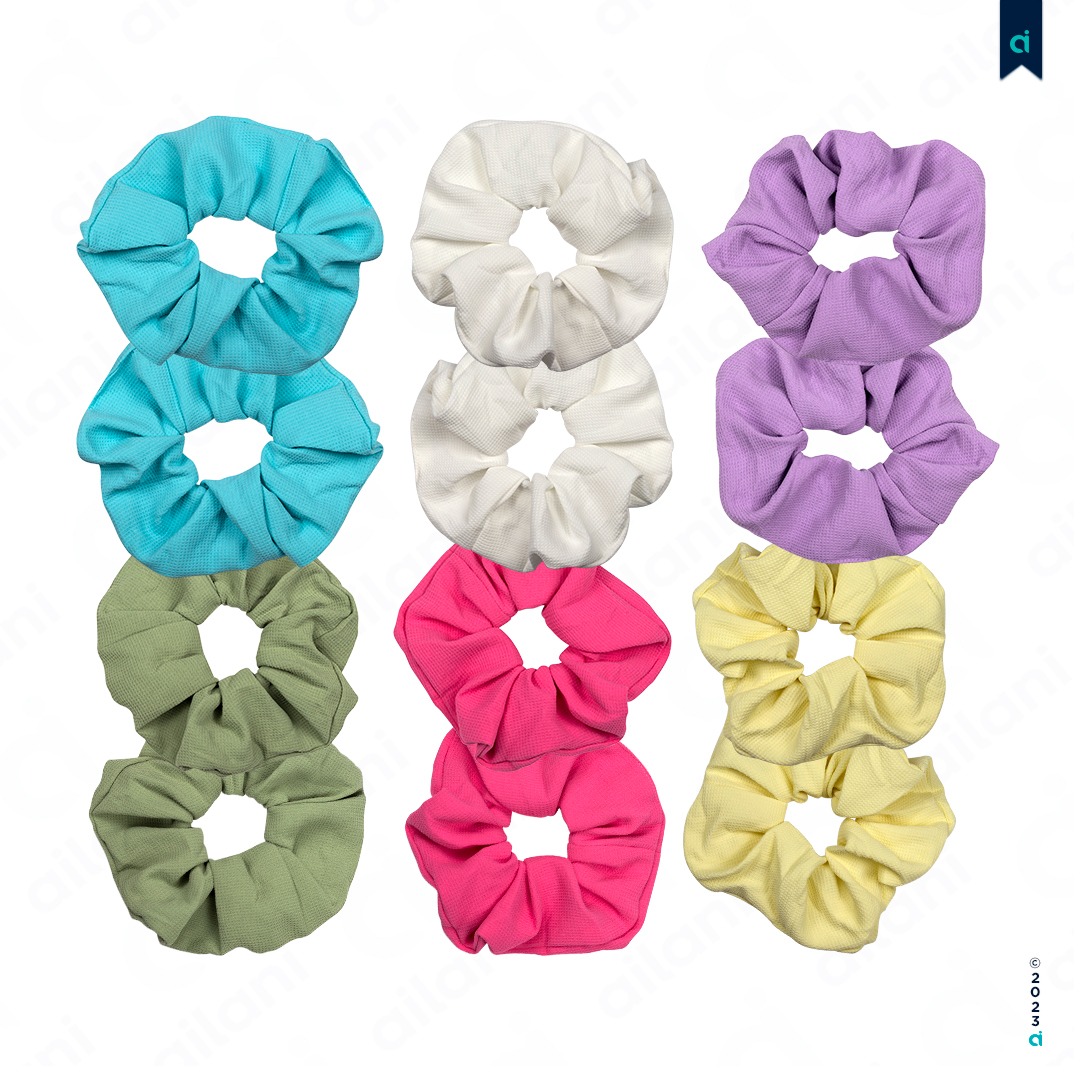 Maxi colets colores pastel (x12 unidades)