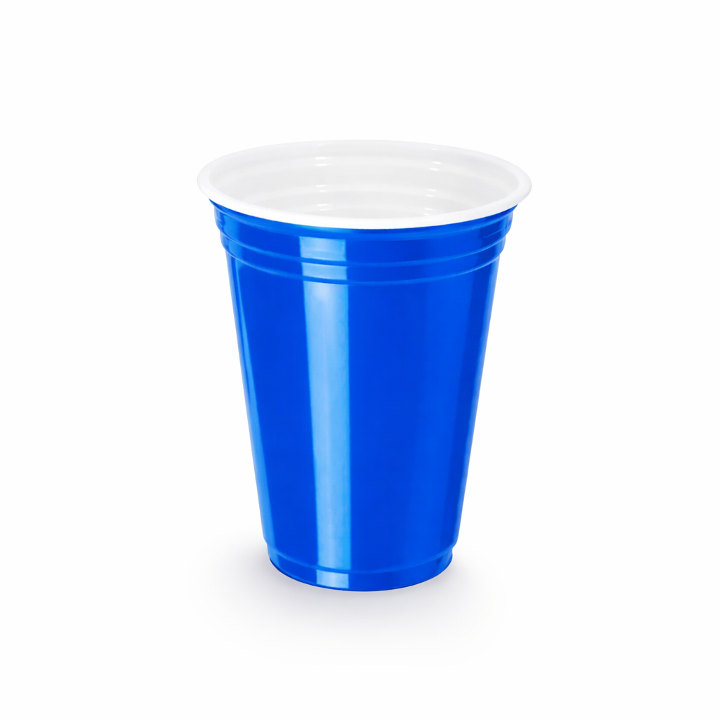 Vaso PP Americano Azul 10 oz 300 cc (500 unds) CB