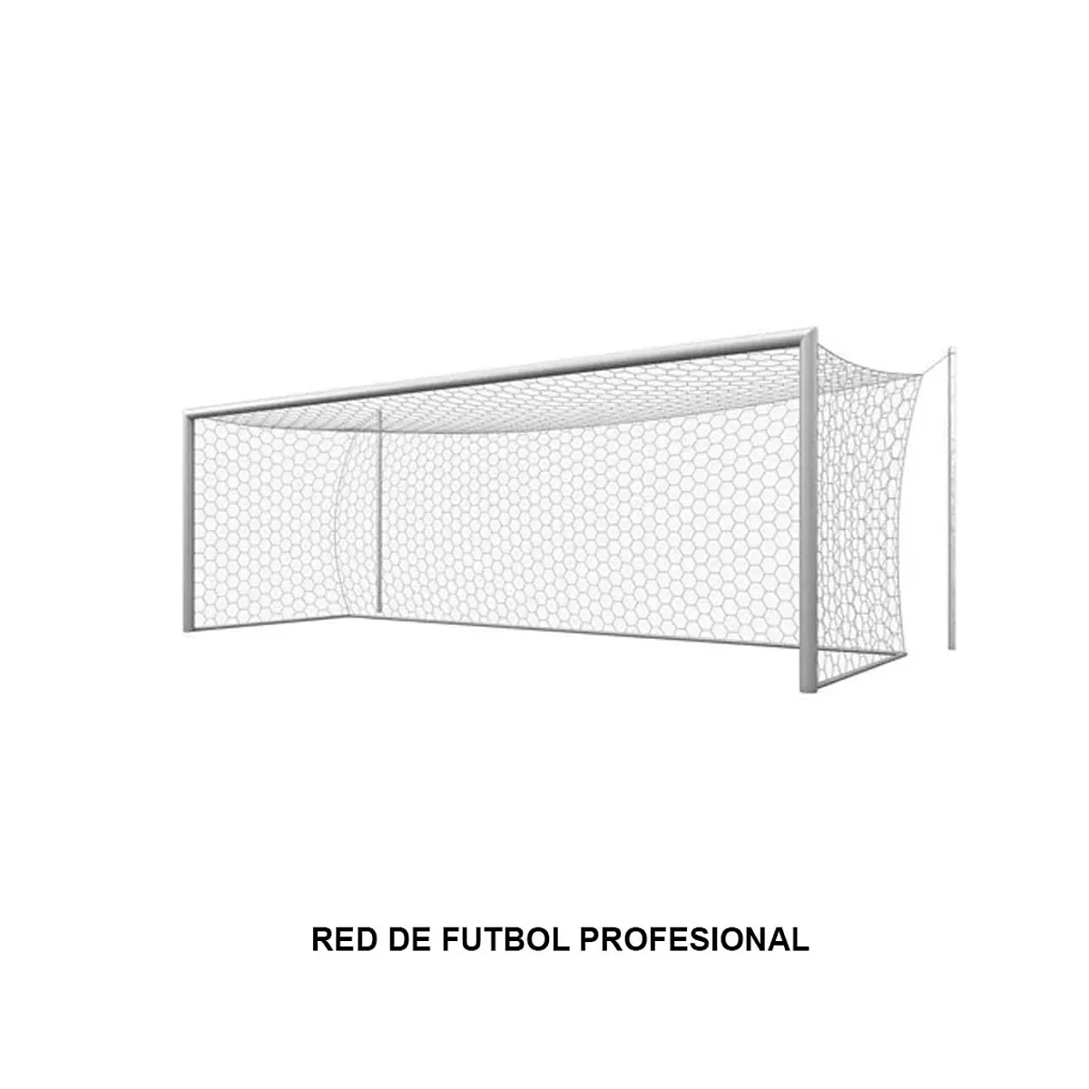 Par de redes de Futbol Profesional
