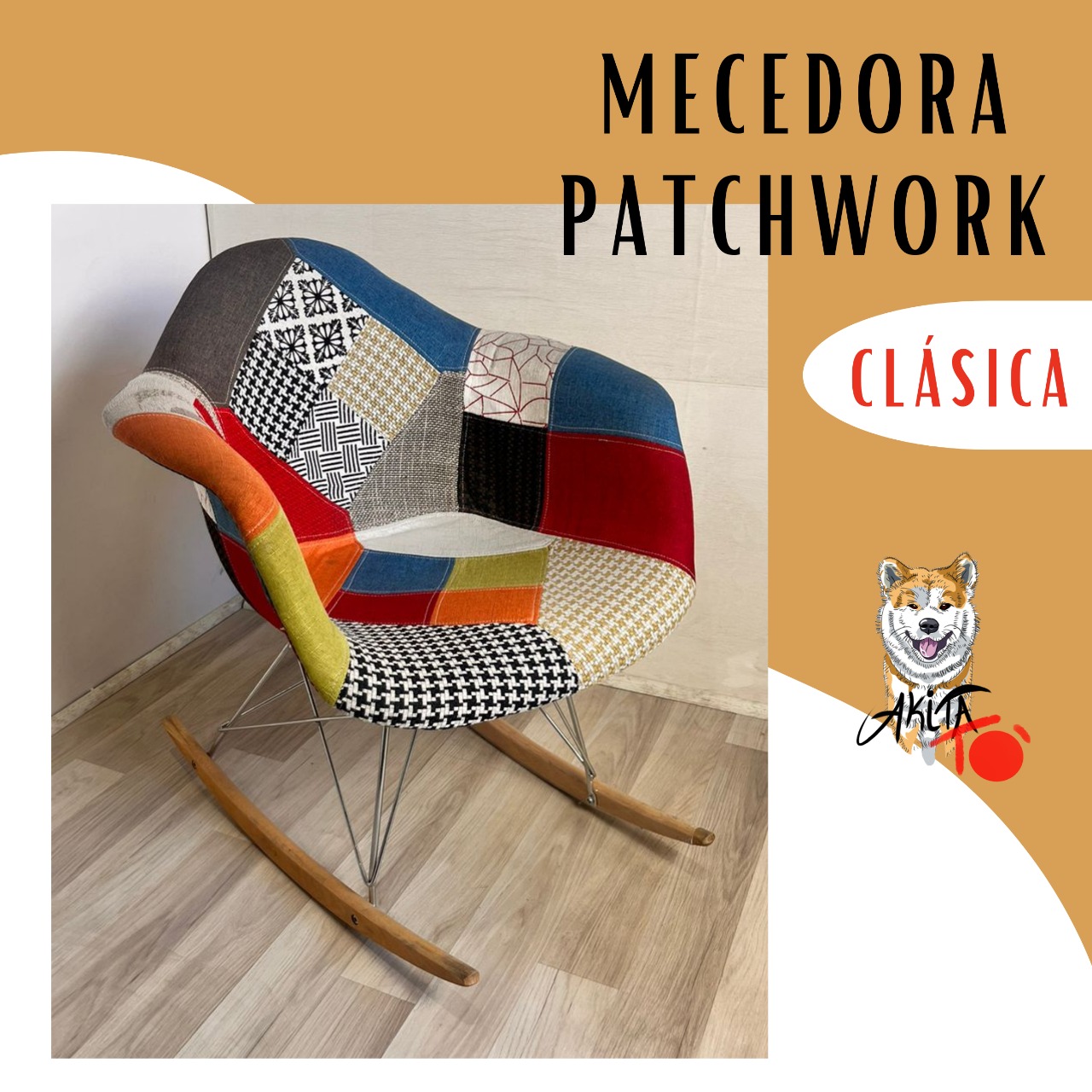 Mecedora Patchwork