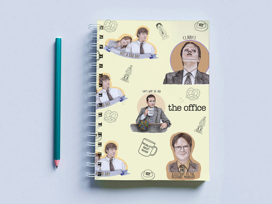 LIBRETA ANILLADA THE OFFICE