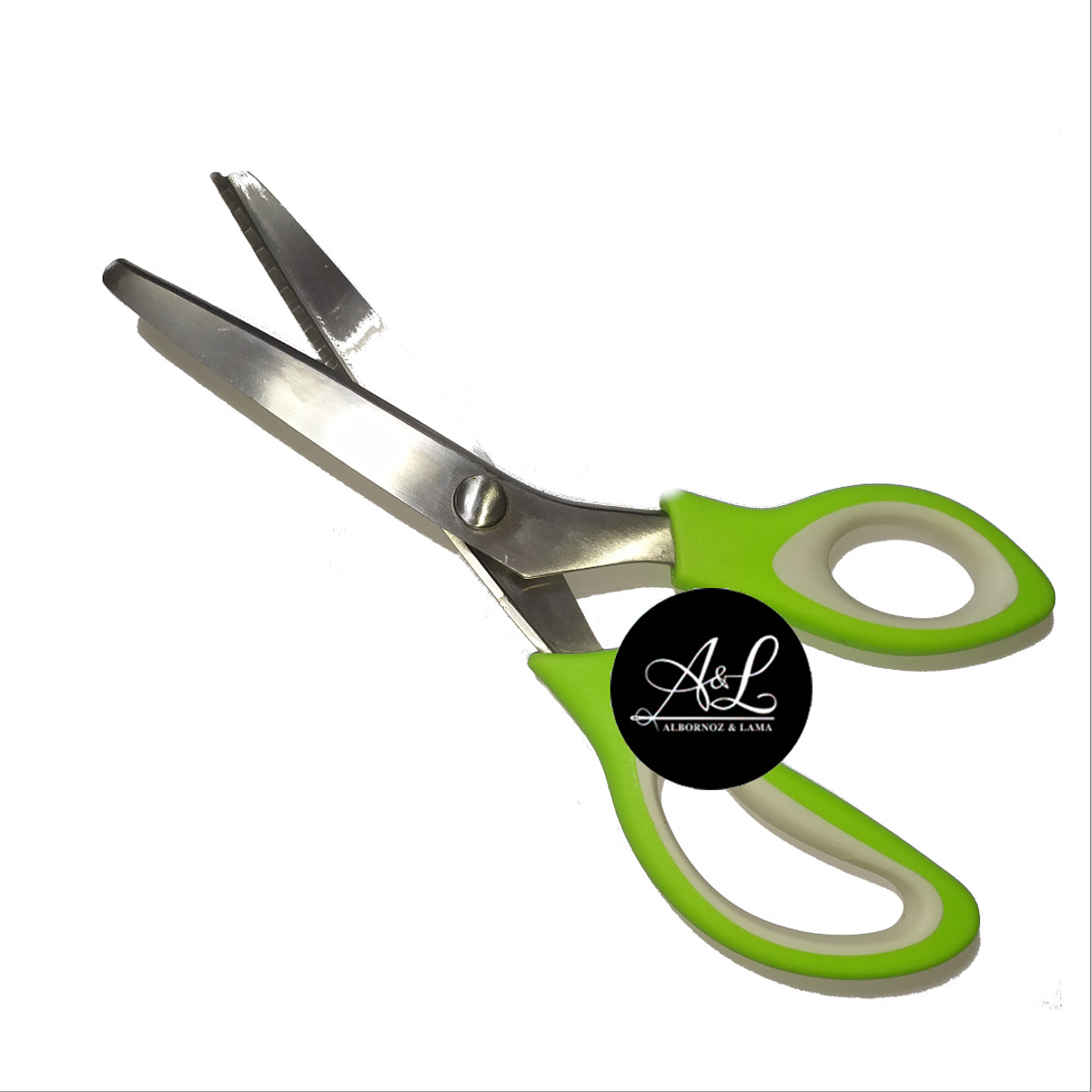 Tijera ZIG ZAG Importada 6050