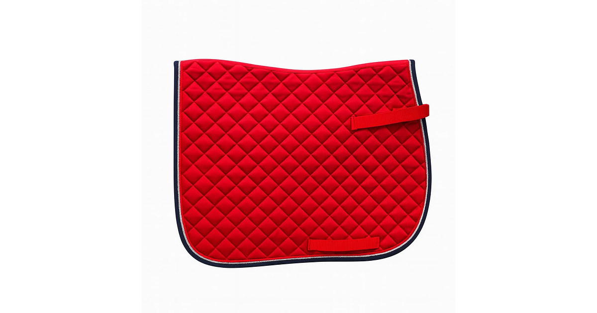 Mandil Multipropósito Aldani – Rojo con Sesgo Azul y Cordone