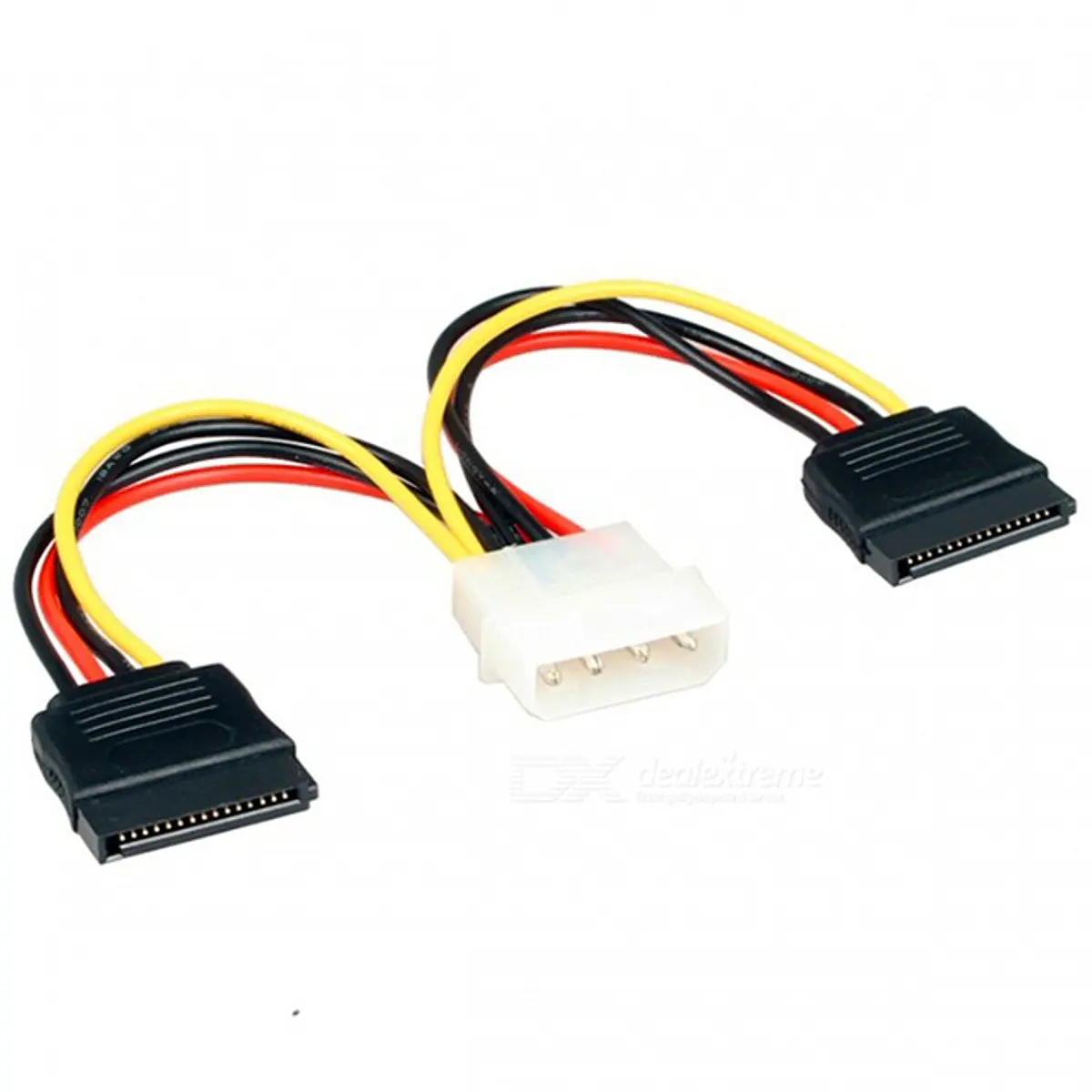 Cable Molex a Sata doble