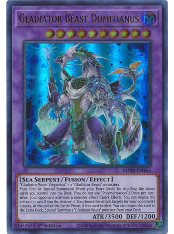 Gladiator Beast Domitianus - MP20-EN165