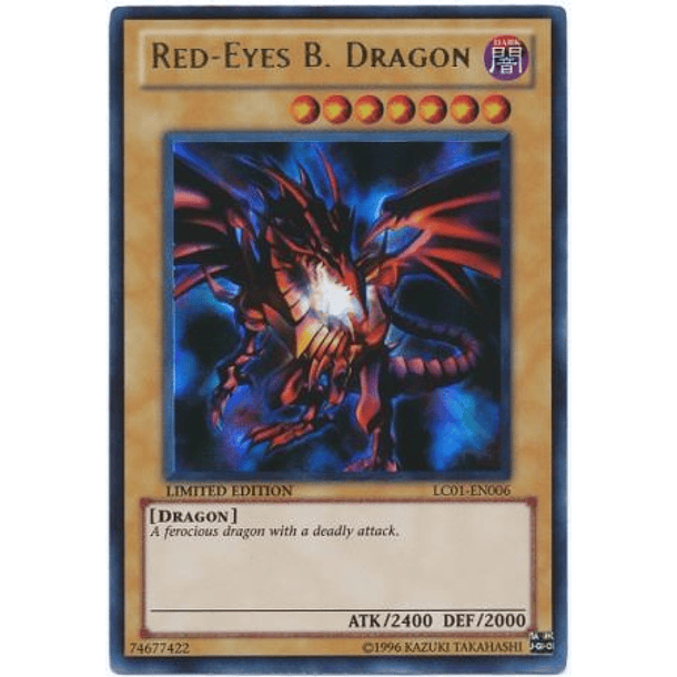 Red-Eyes Black Dragon - LC01-EN006 - Ultra Rare Limited Edit