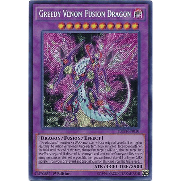 Starving Venom Fusion Dragon - MP17-EN147 - Secret Rare