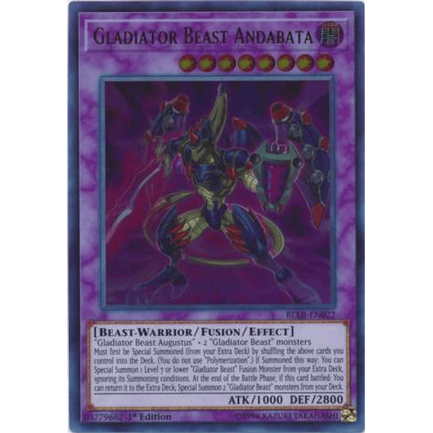 Gladiator Beast Vespasius - CHIM-ENSP1 - Ultra Rare