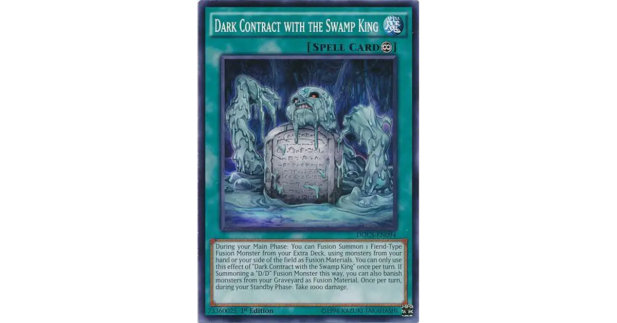 Dark Contract with the Swamp King - DOCS-EN094 - Common