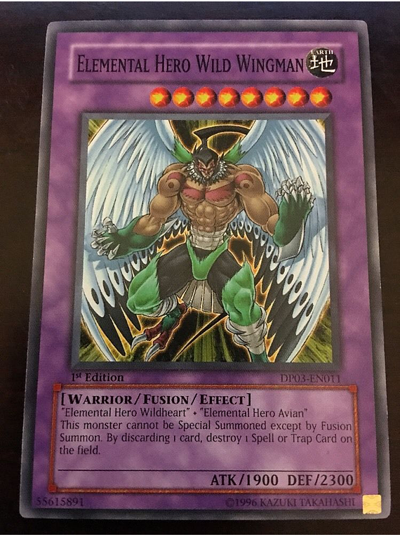 Elemental Hero Wild Wingman - DP03-EN011 - Common