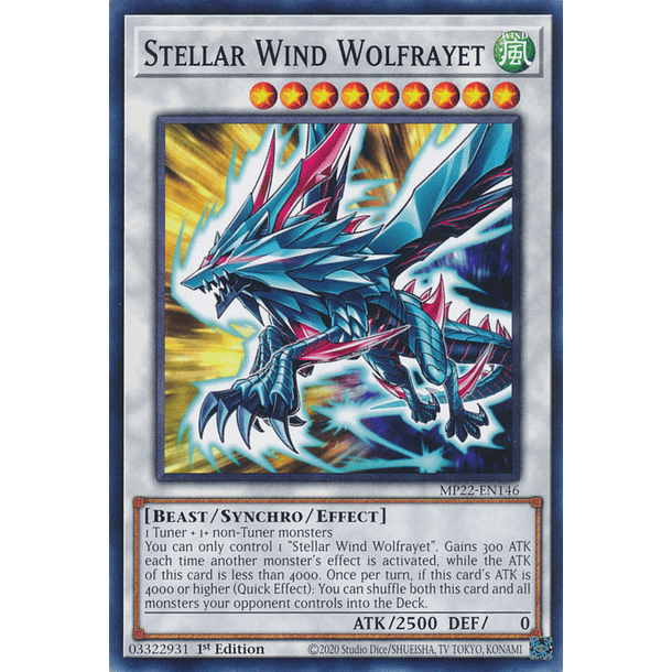 Stellar Wind Wolfrayet - MP22-EN146 - Common