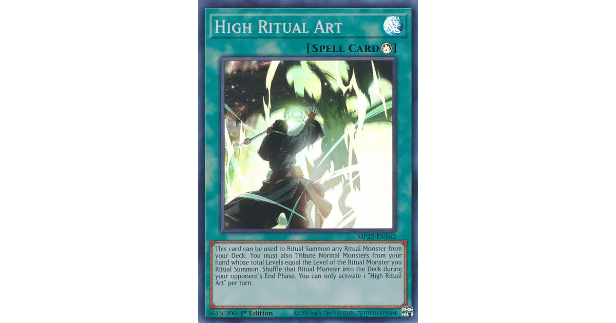 High Ritual Art - MP22-EN162 - Super Rare