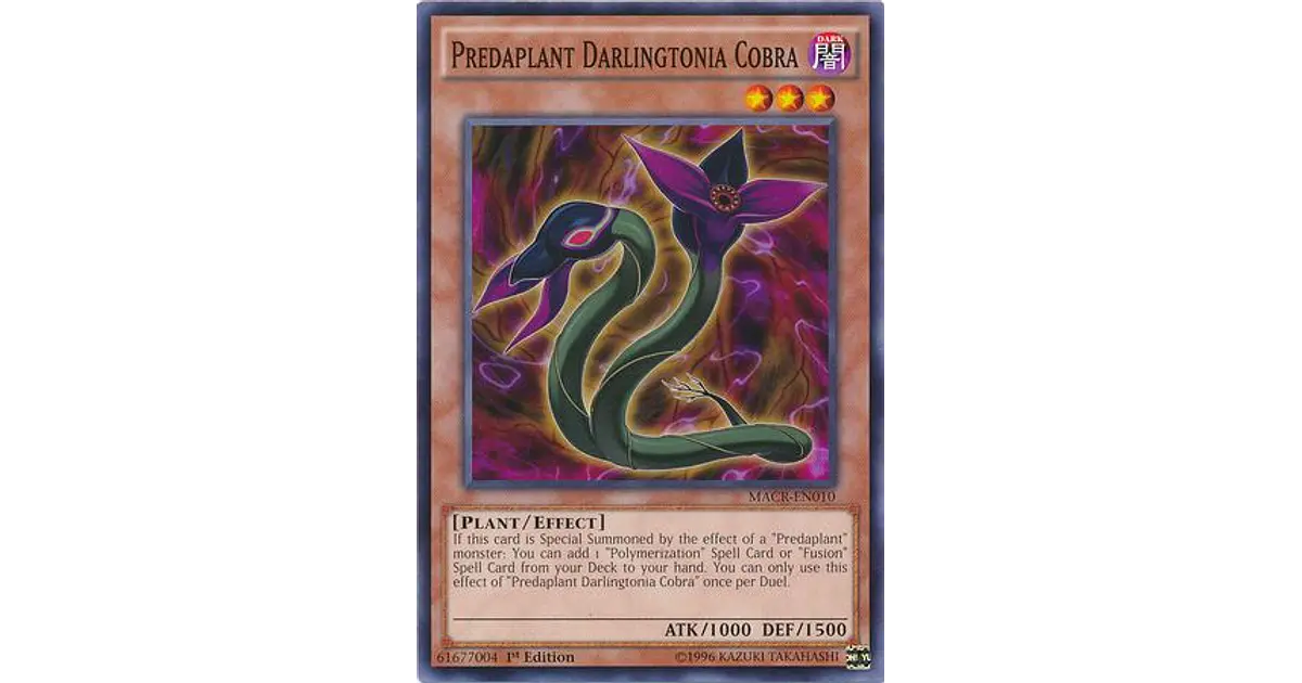 Predaplant Darlingtonia Cobra - MACR-EN010 - Common
