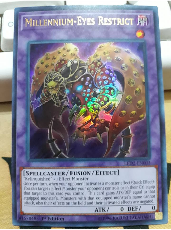 Millennium-Eyes Restrict - LED2-EN003 - Ultra Rare