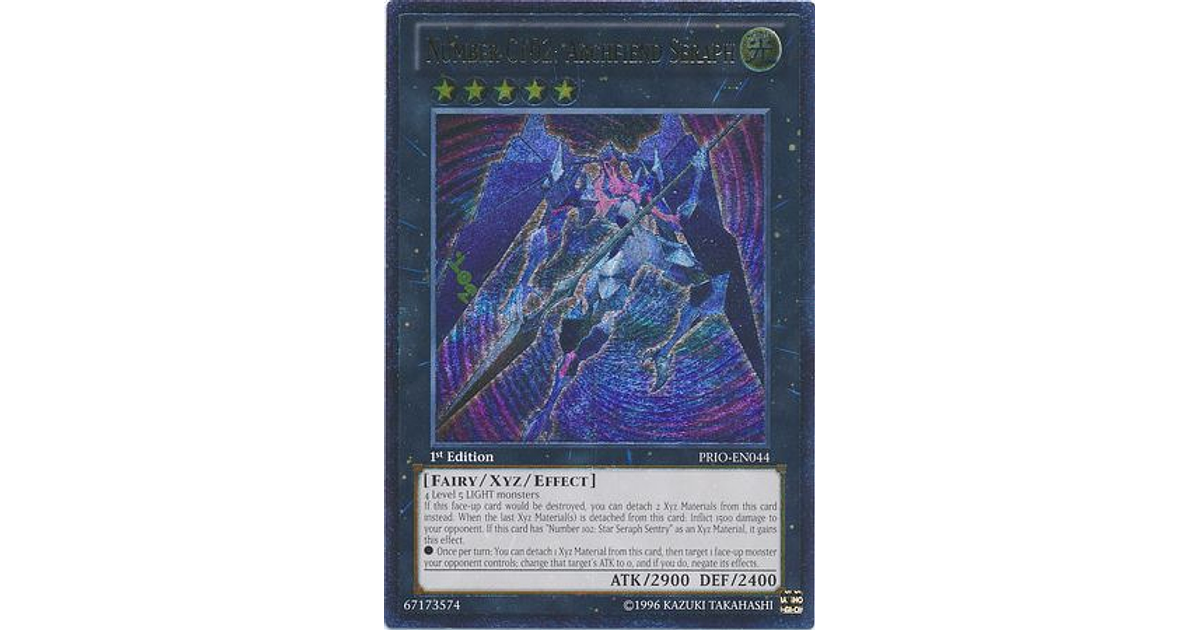 Ultimate Rare - Number C102: Archfiend Seraph - PRIO-EN044