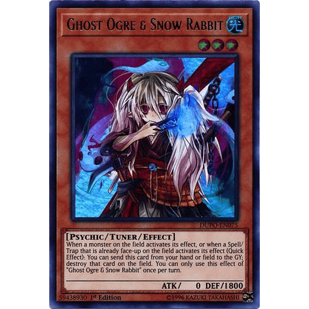 Ghost Ogre & Snow Rabbit - DUPO-EN075 - Ultra Rare