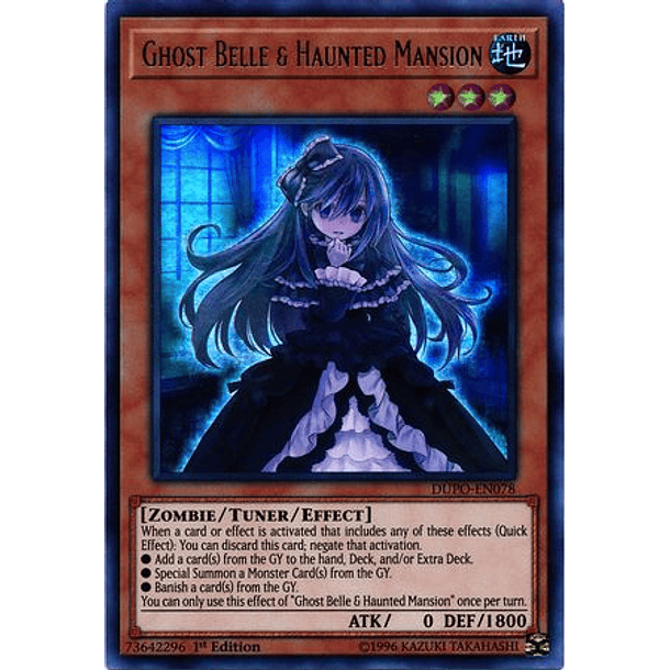 Ghost Belle & Haunted Mansion - DUPO-EN078 - Ultra Rare