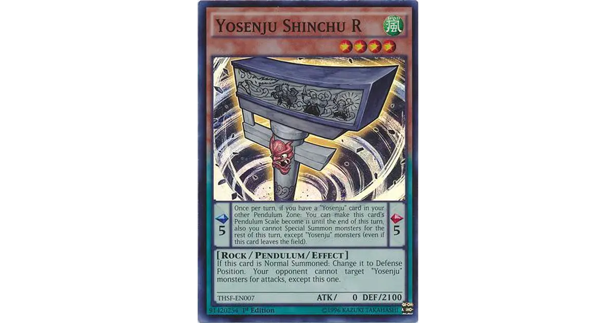 Yosenju Shinchu R - THSF-EN007 - Super Rare