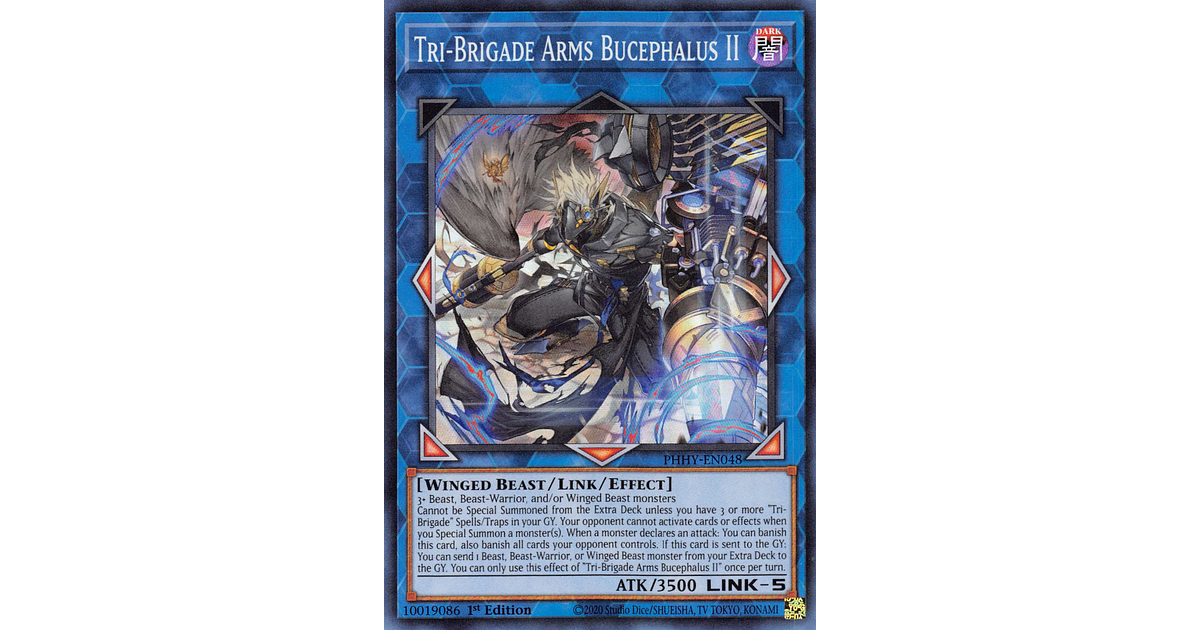 Tri-Brigade Arms Bucephalus II - PHHY-EN048 - Super Rare