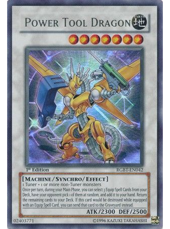 Power Tool Dragon - RGBT-EN042 - Ultra Rare