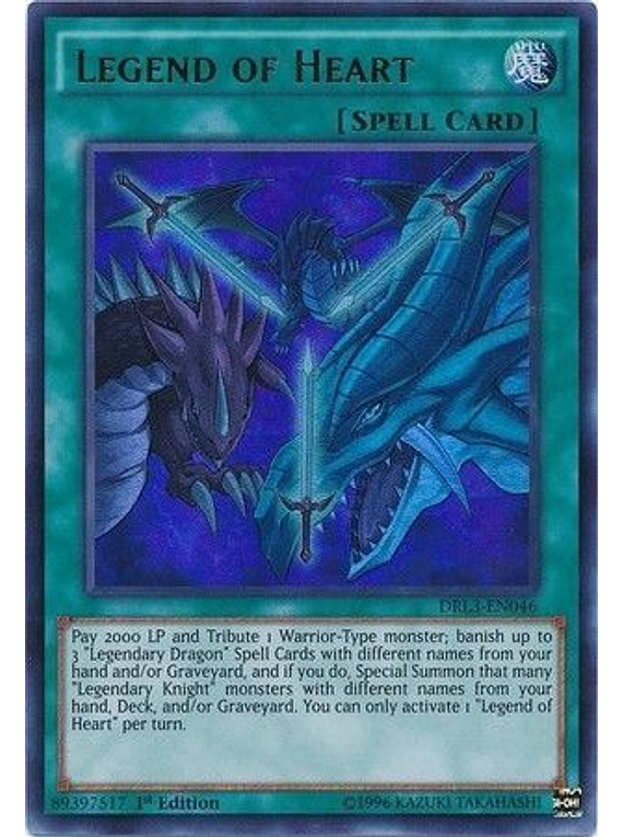 Legend of Heart - DRL3-EN046 - Ultra Rare