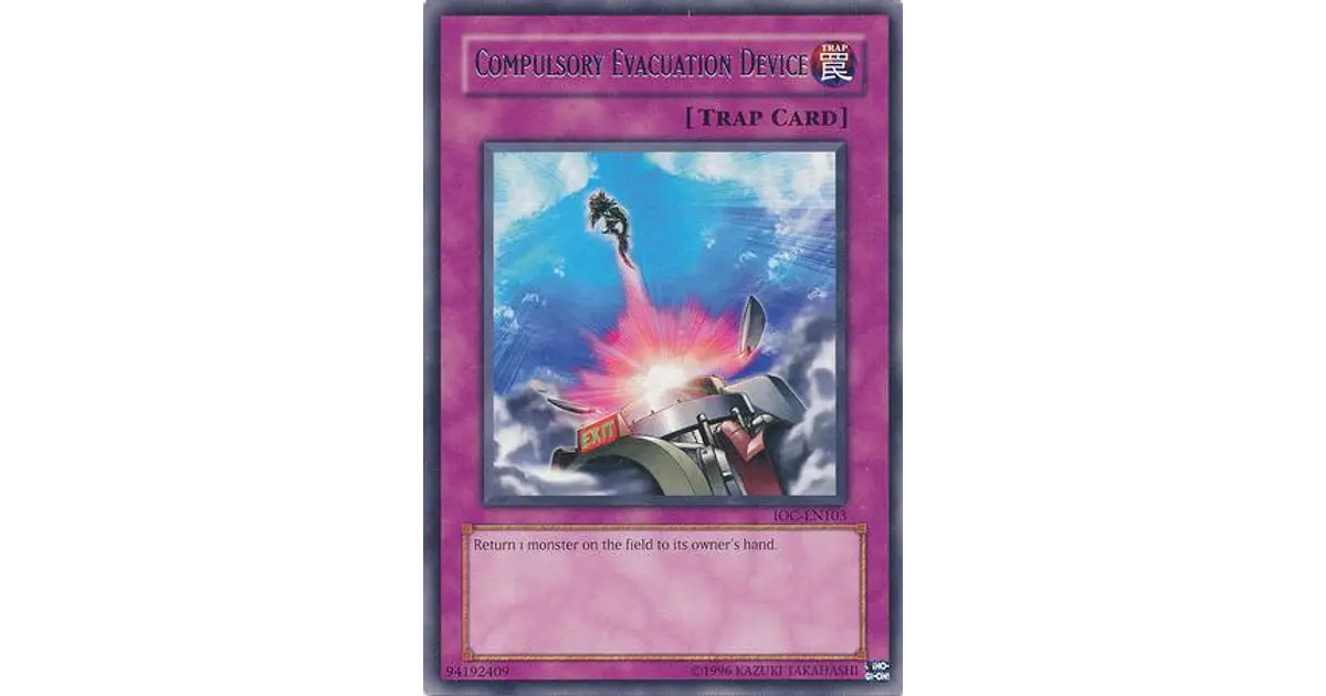 Compulsory Evacuation Device - IOC-EN103 - Rare Unlimited (2