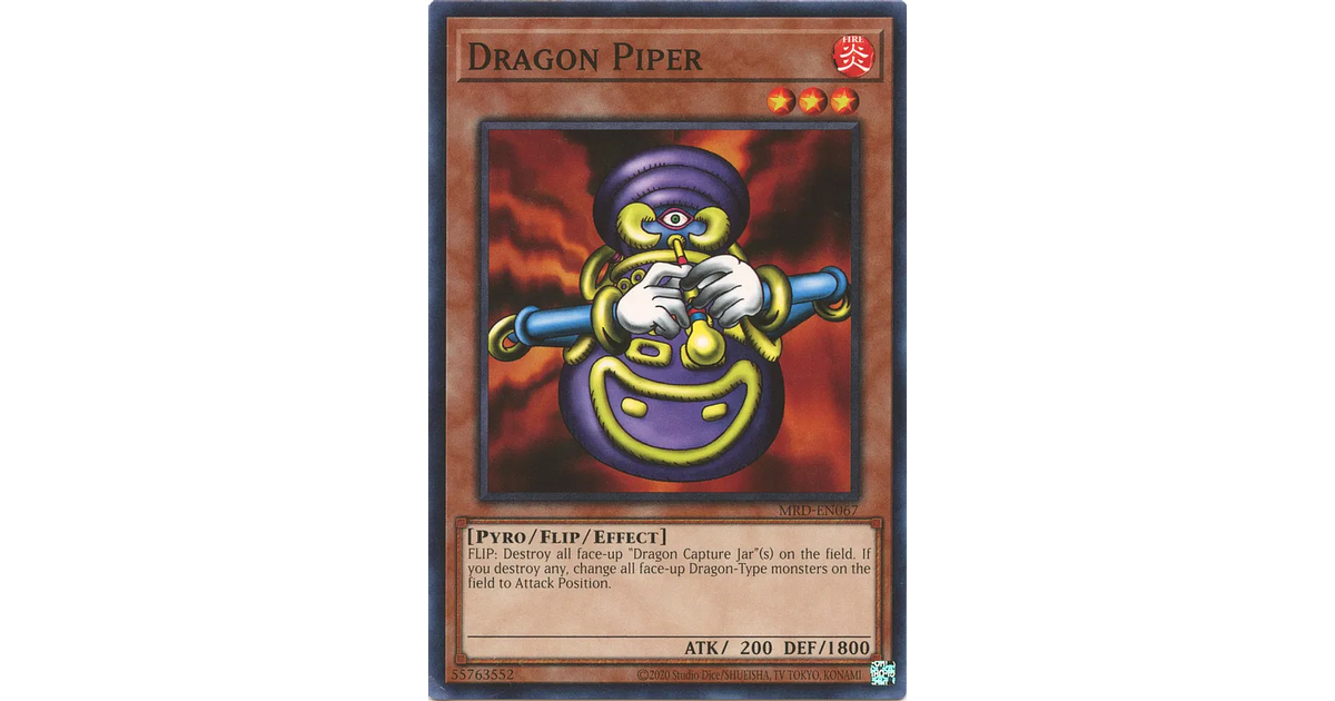 Dragon Piper - MRD-EN067 - Common Unlimited (25th Reprint)