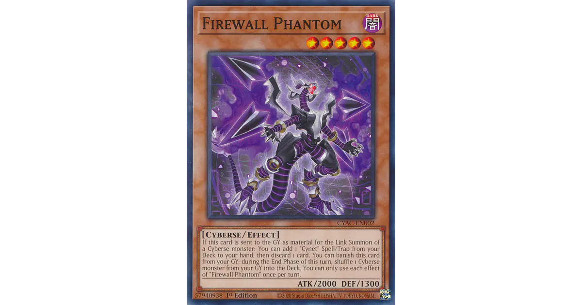 Firewall Phantom - CYAC-EN002 - Common
