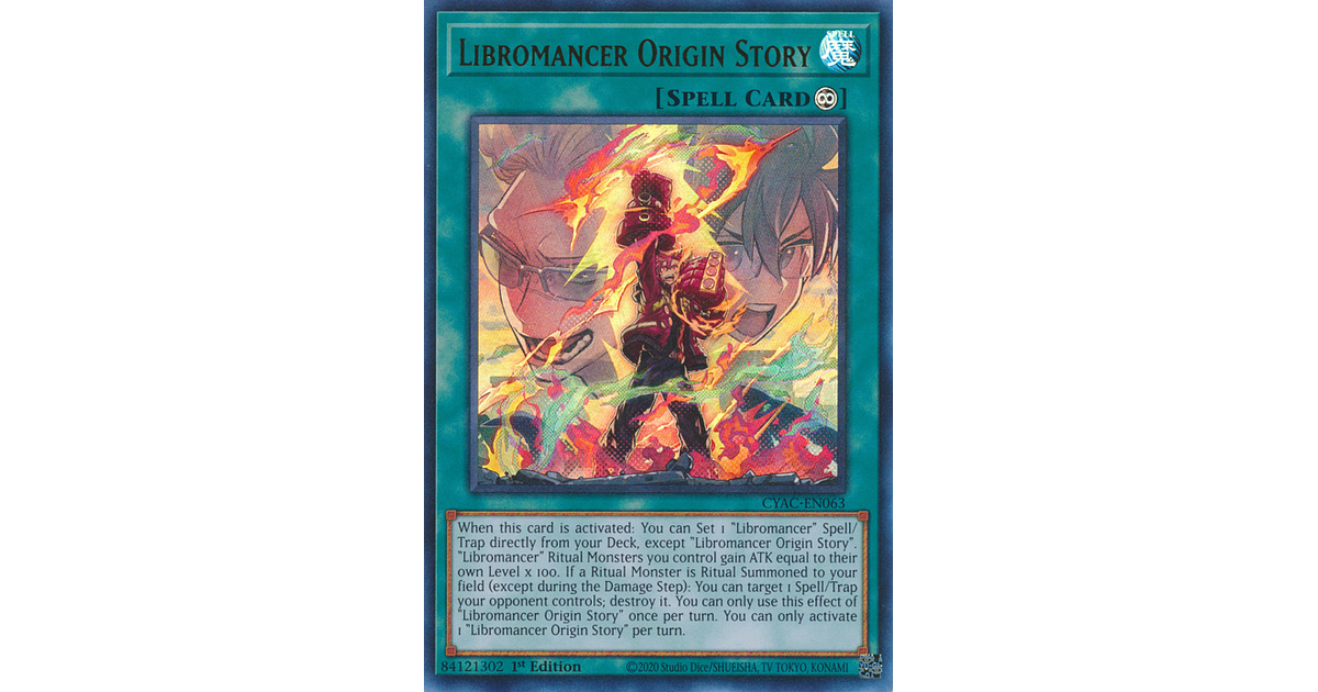 Libromancer Origin Story - CYAC-EN063 - Ultra Rare