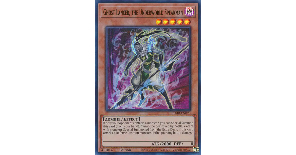 Ghost Lancer, the Underworld Spearman - BLMR-EN023 - Ultra R