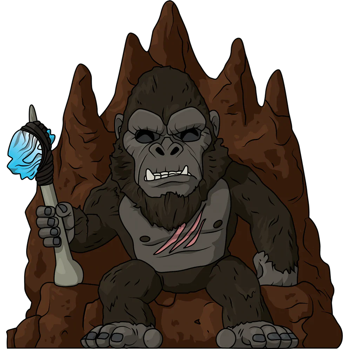 Youtooz Movies: Godzilla - Kong In Throne