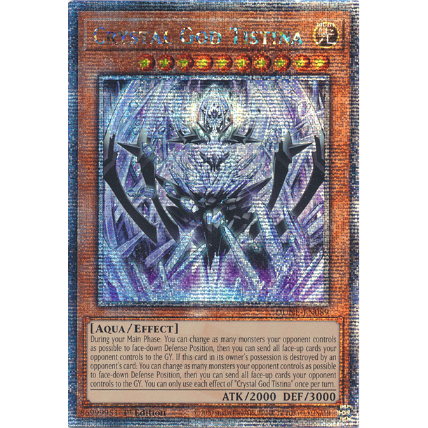 Crystal God Tistina - DUNE-EN089 - Quarter Century Secret Ra