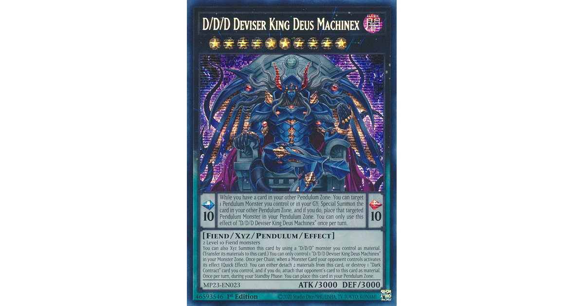 D/D/D Deviser King Deus Machinex - MP23-EN023 - Prismatic Se