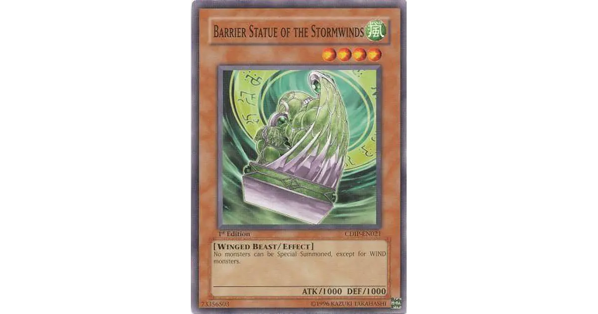 Barrier Statue of the Stormwinds - CDIP-EN021 - Common