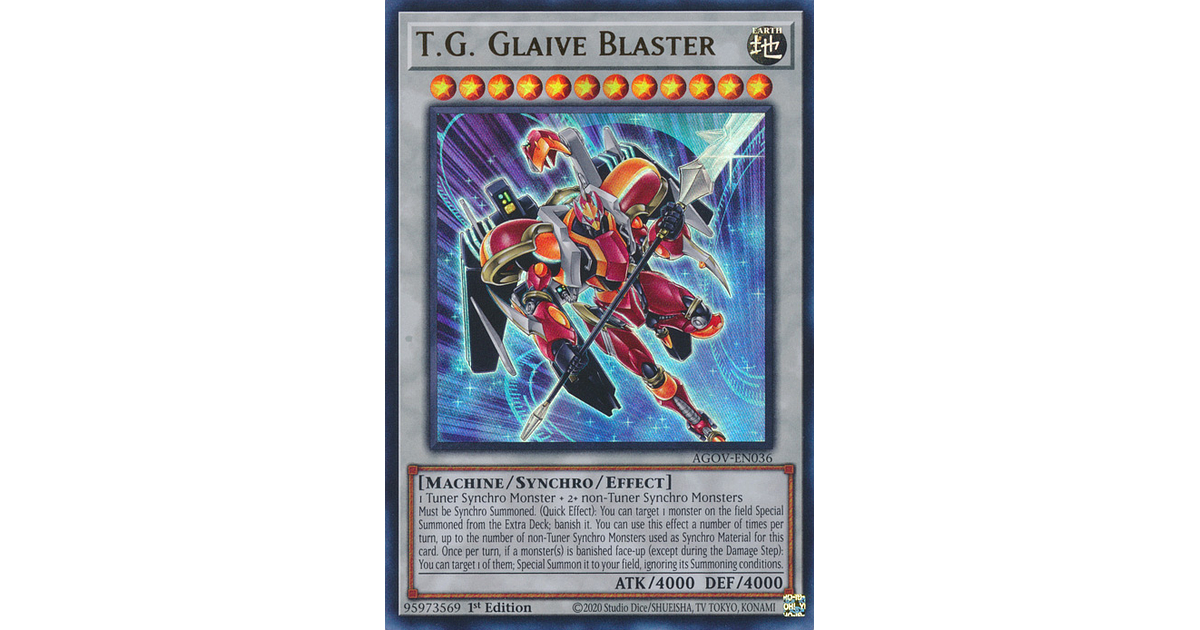 T.G. Glaive Blaster - AGOV-EN036 - Ultra Rare