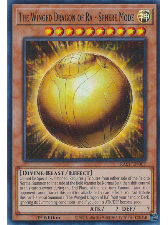 The Winged Dragon of Ra - Sphere Mode - RA01-EN007