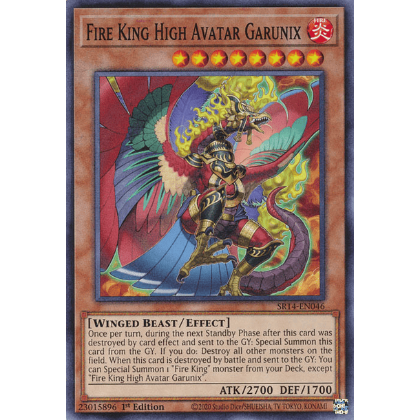 Fire King High Avatar Kirin - SR14-EN002 - Ultra Rare