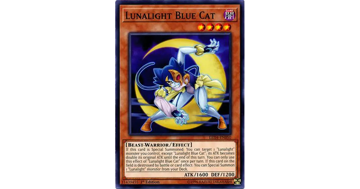 Lunalight Blue Cat - LED4-EN050 - Common