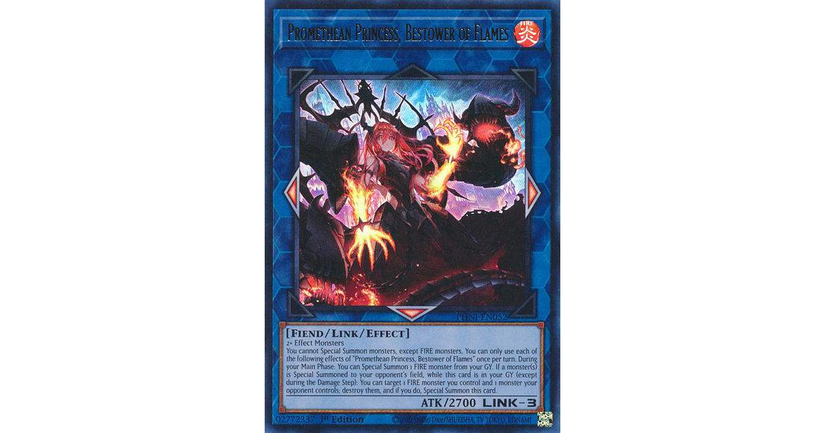 Promethean Princess, Bestower of Flames - PHNI-EN052 - Ultra